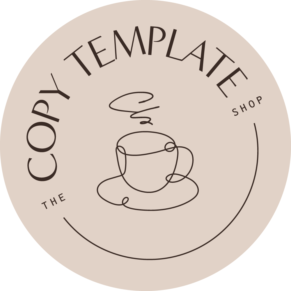Copywriting Templates for Online Business | Copy Template Shop