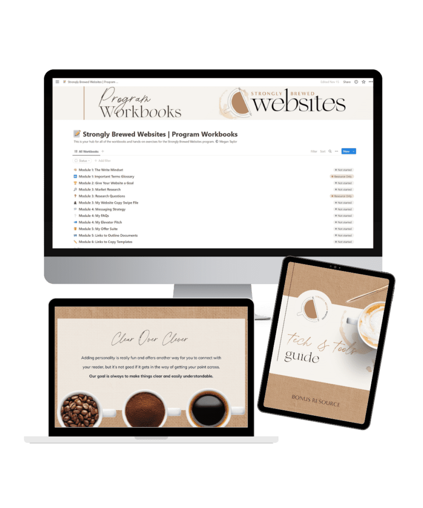 Website Copywriting Course for Online Service Providers