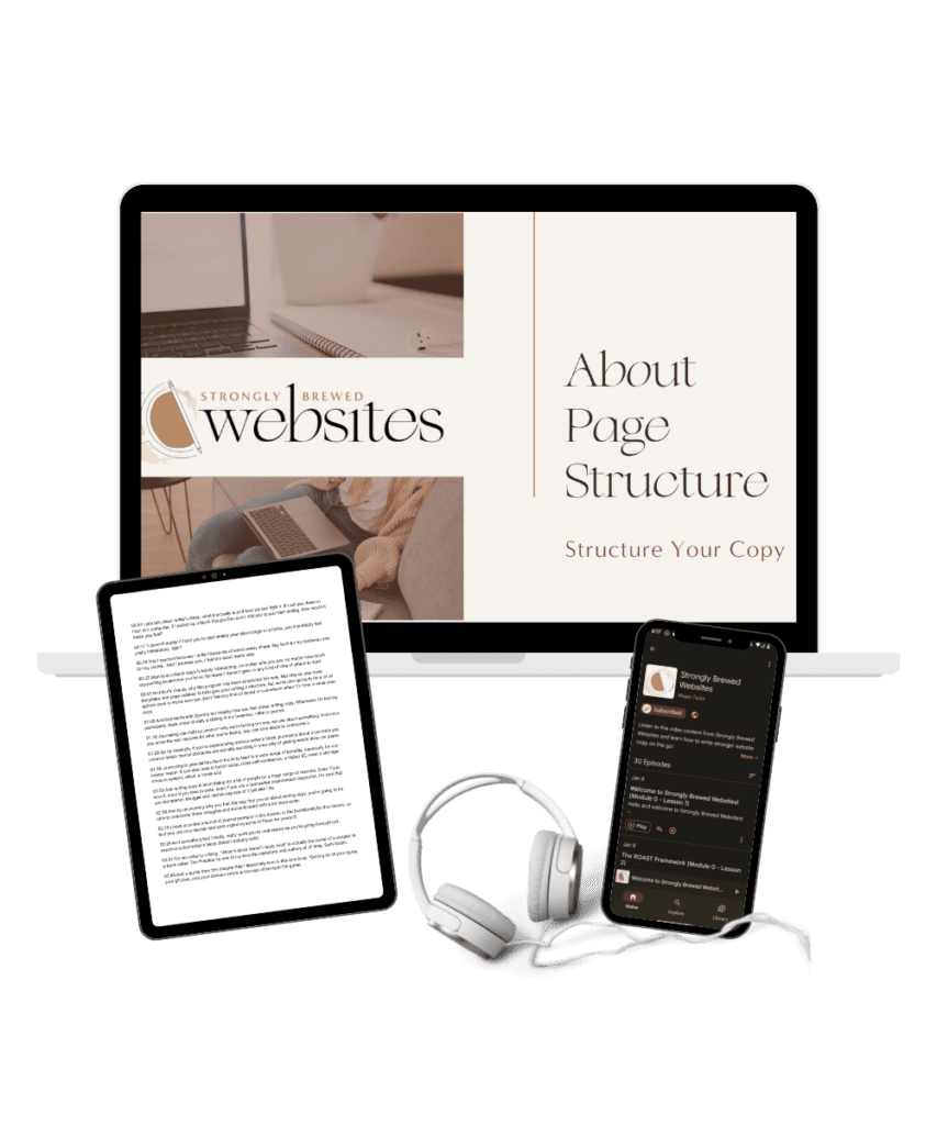 Website Copywriting Course for Online Service Providers