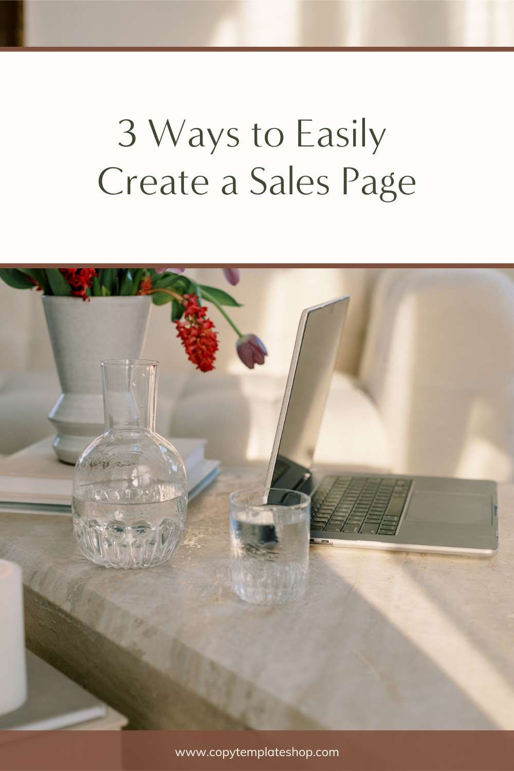 How to Easily Create a Sales Page - 3 Possible Solutions - The Copy ...